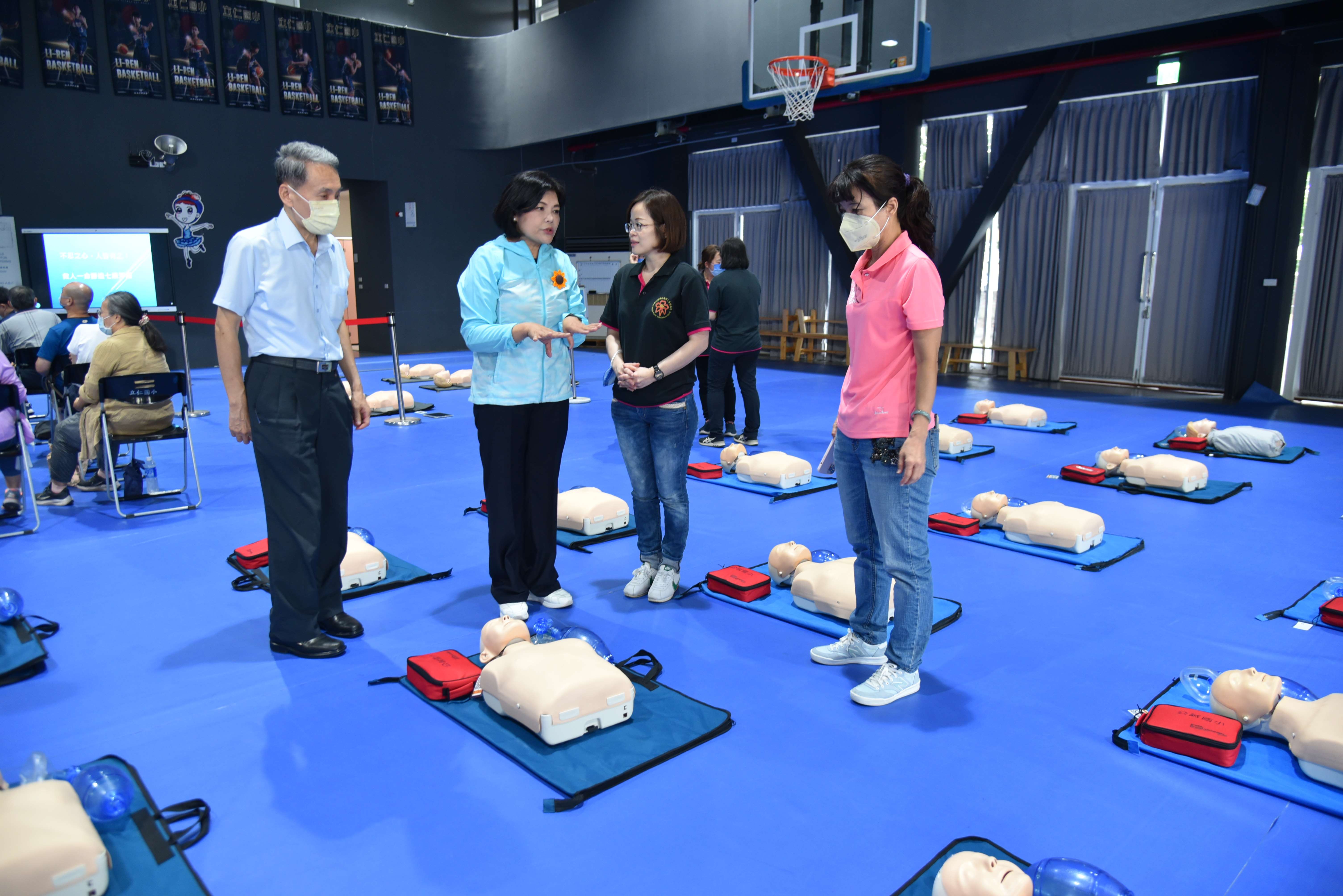 提升校園緊急救護技能 雲縣推動中小學教師CPR+AED訓練